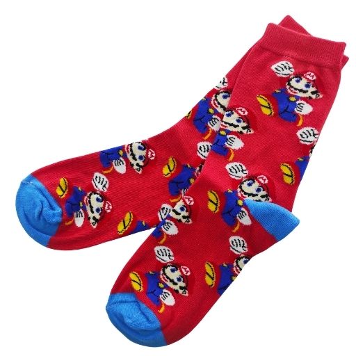 Super Mario Socket Socks Cotton - Toongtow
