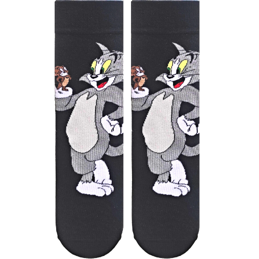 Tom and Jerry Cotton Socket Socks - Toongtow