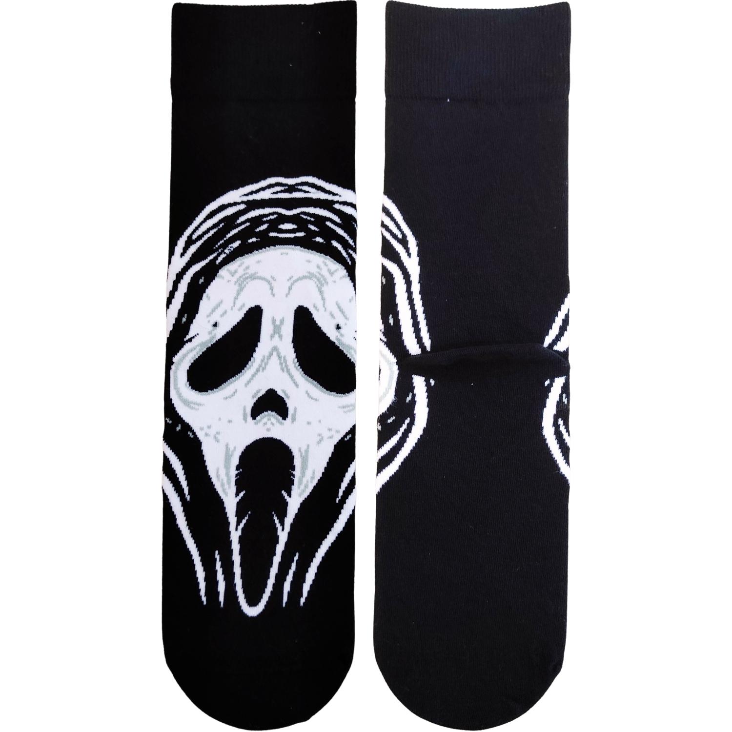 Ghost face Long Socks - Toongtow