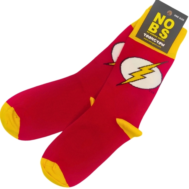 Flash Logo Pattern Socks - Toongtow