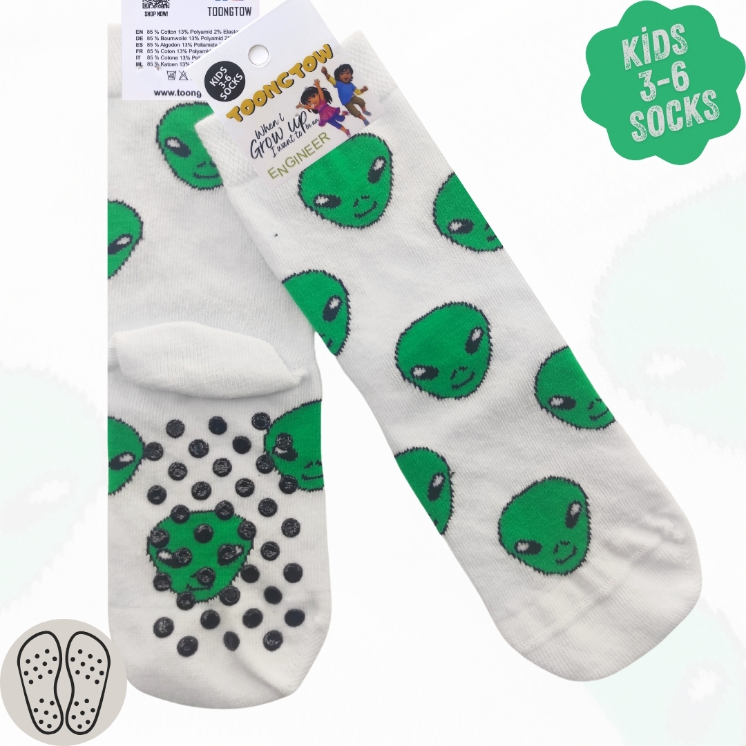 Alien Socks for Kids - Toongtow