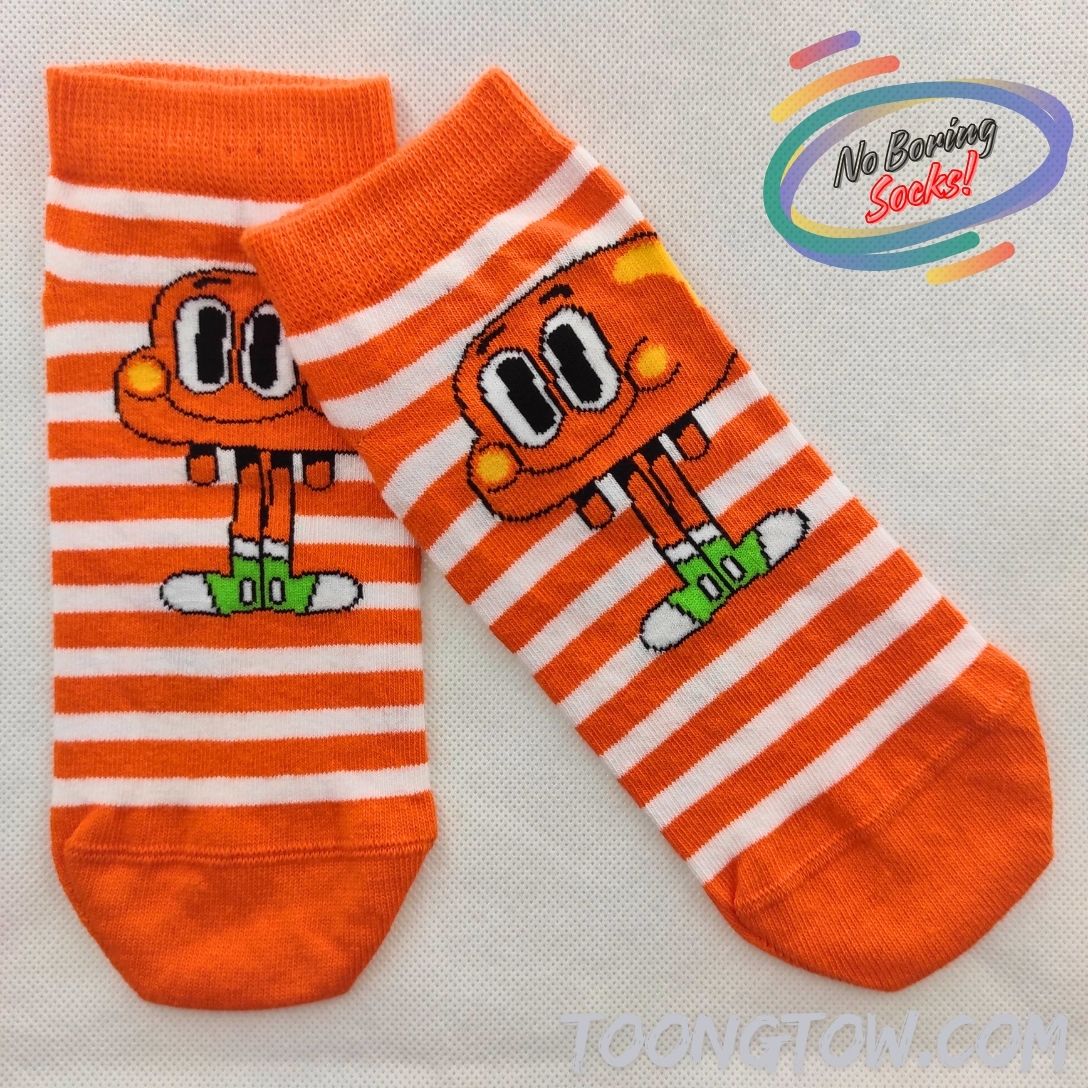 Darwin Watterson Ankle Socks - Toongtow