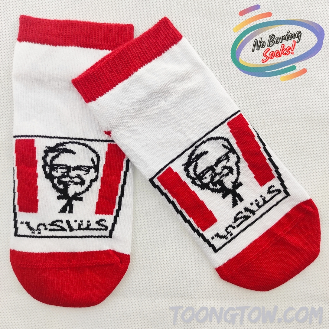 KFC Low Cut Socks - Toongtow