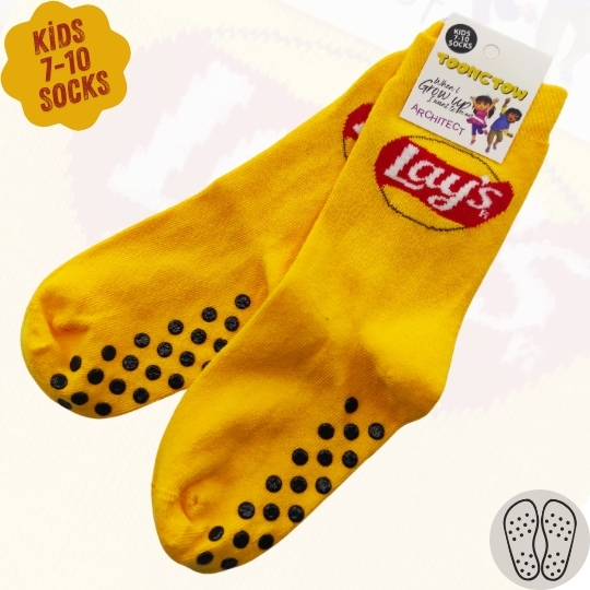 Lays Crazy Kids Socks - Toongtow